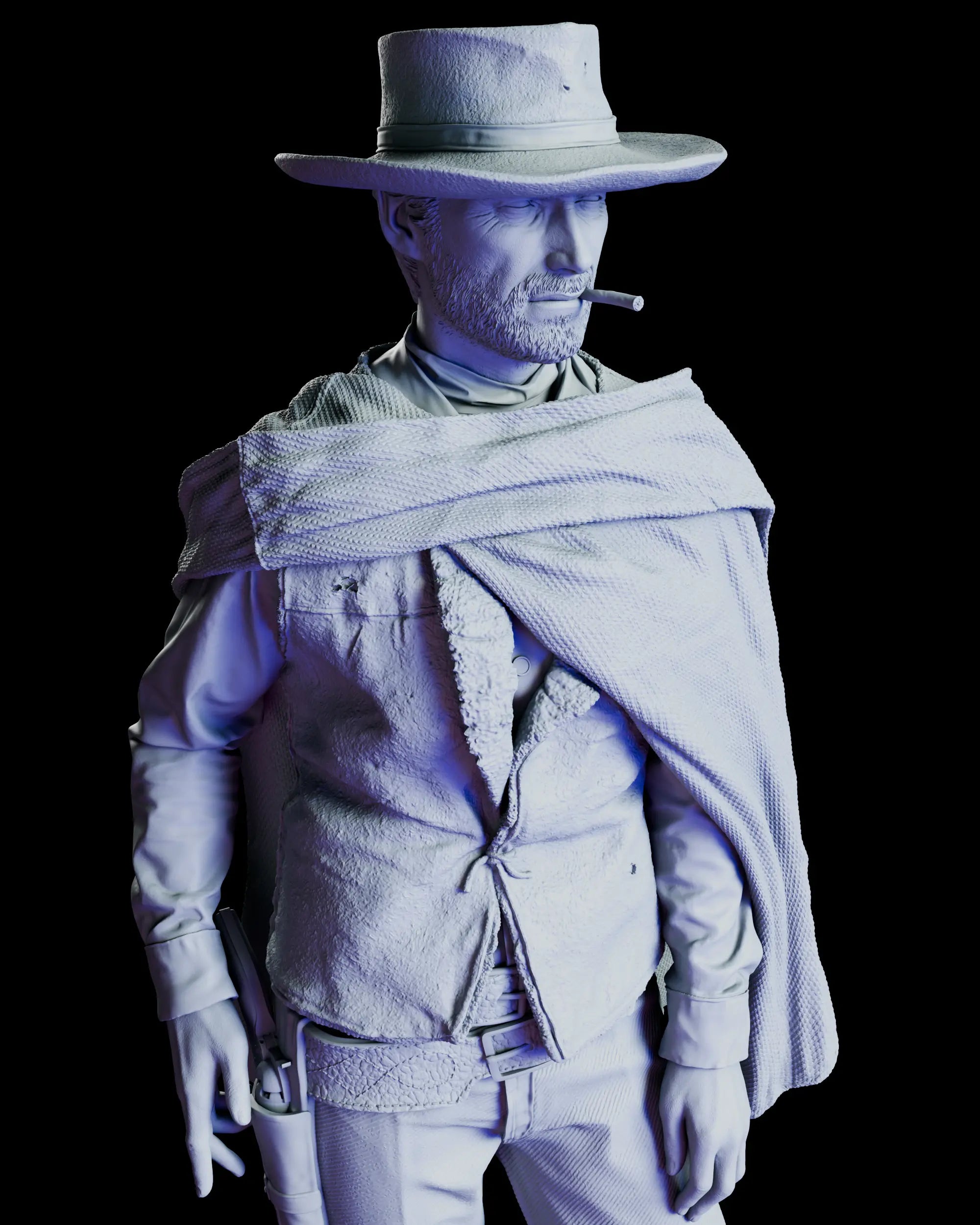 Western Gunslinger & Cowboy Figure Model Kits | Crimson Raven